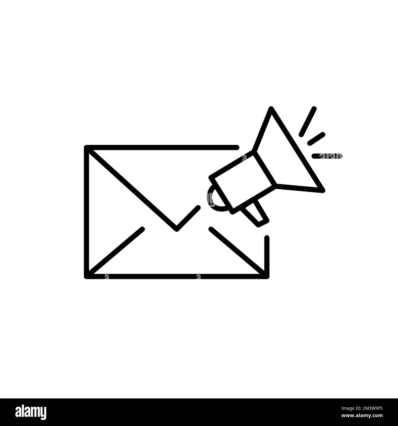 Promotional message social media Cut Out Stock Images & Pictures - Alamy