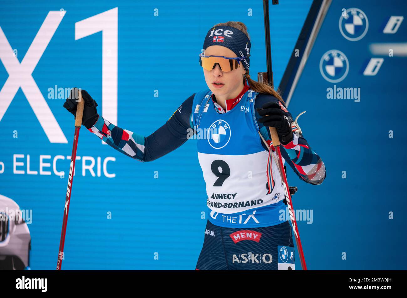 LIEN Ida during the BMW IBU World Cup 2022, Annecy - Le Grand-Bornand ...