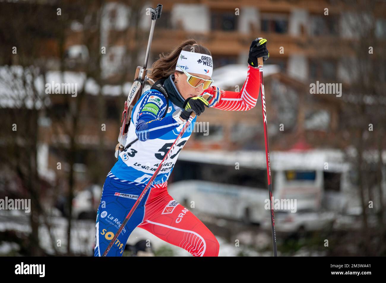 CHEVALIER Chloe during the BMW IBU World Cup 2022, Annecy - Le Grand ...