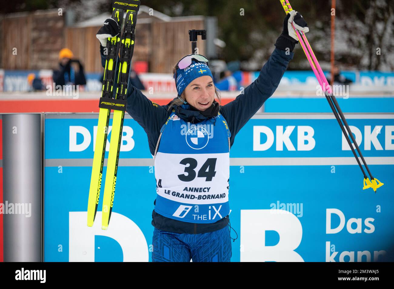 MAGNUSSON Anna during the BMW IBU World Cup 2022, Annecy - Le Grand ...