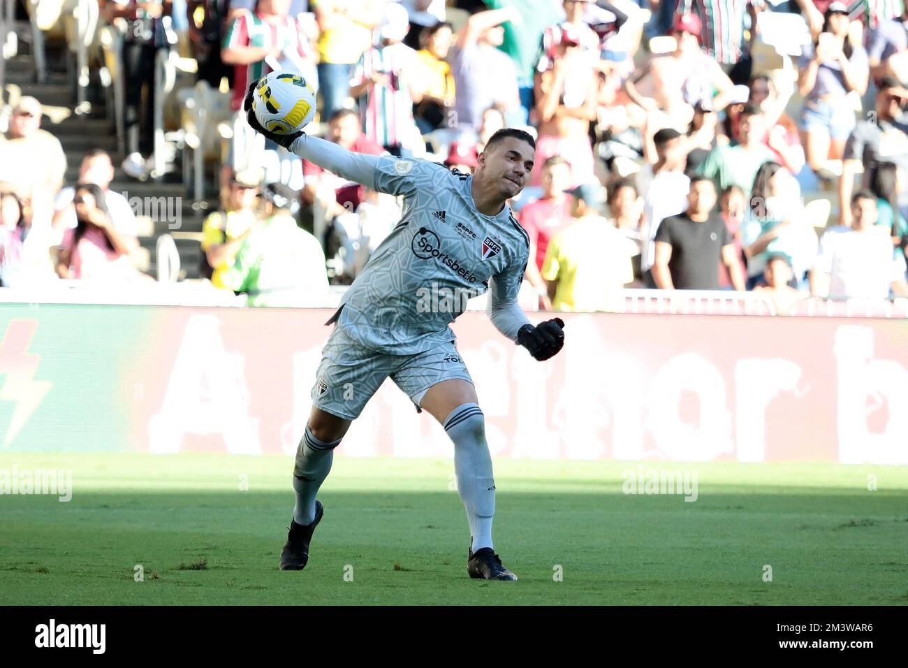 Rio de Janeiro, Brazil,November 5, 2022. Soccer goalkeeper Felipe Alves ...