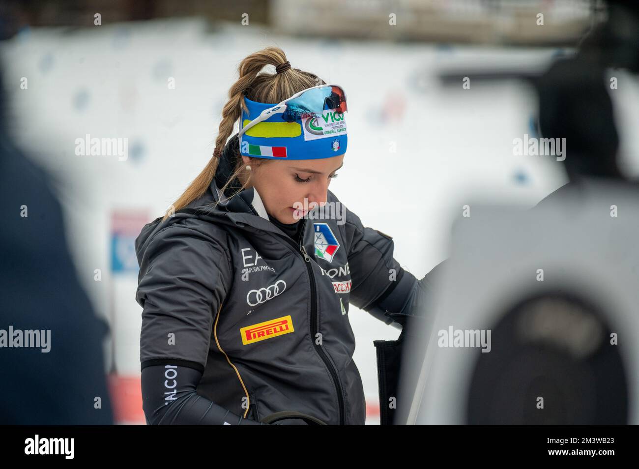 COMOLA Samuela during the BMW IBU World Cup 2022, Annecy - Le Grand ...