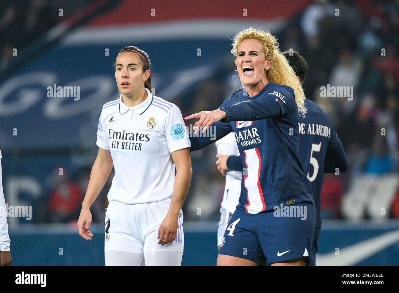 Kheira Hamraoui of PSG during the UEFA Women's Champions League ...