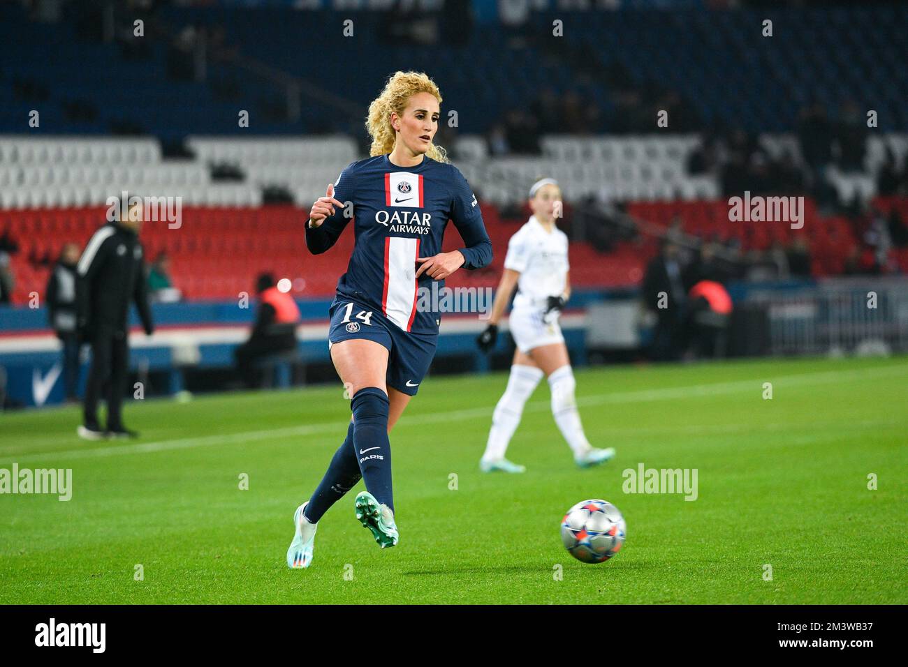 Kheira Hamraoui of PSG during the UEFA Women's Champions League match ...