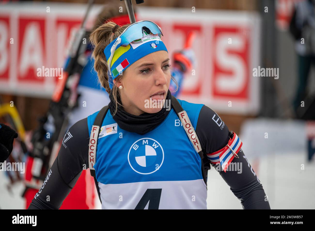 COMOLA Samuela during the BMW IBU World Cup 2022, Annecy - Le Grand ...