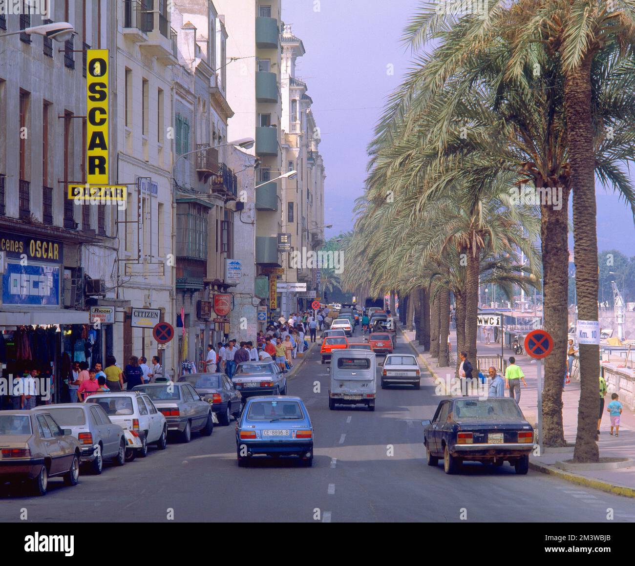 PASEO DE LAS PALMERAS-CALLE COMERCIAL. Location: EXTERIOR. CEUTA. SPAIN ...