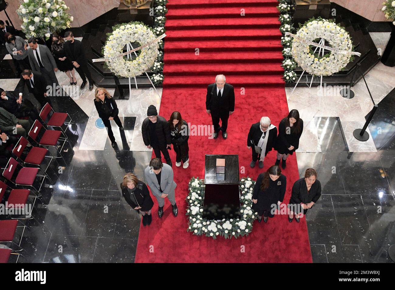 December 16, 2022, Mexico City, Mexico: Diego Luna accompanied by his ...