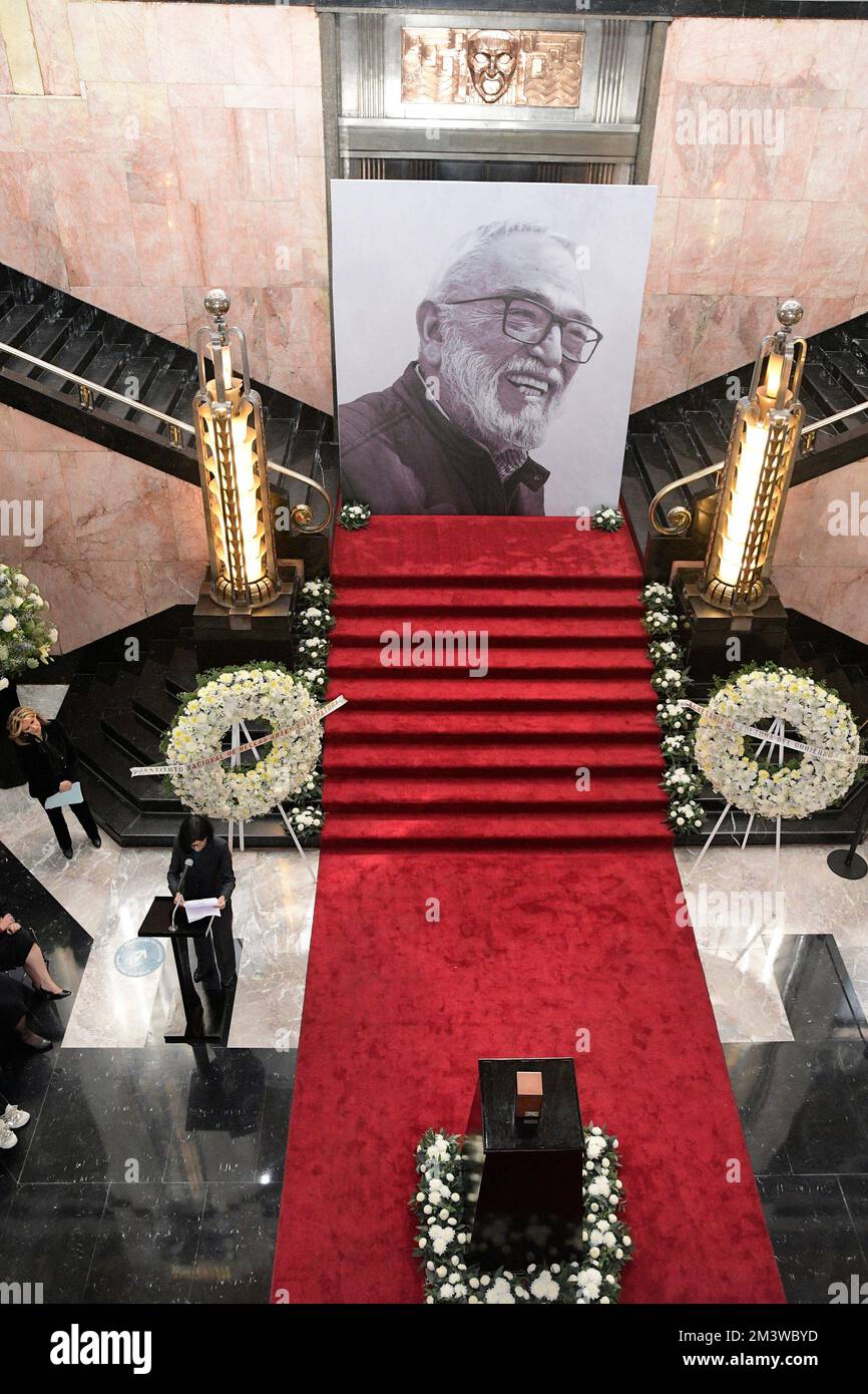 December 16, 2022, Mexico City, Mexico: Diego Luna accompanied by his ...