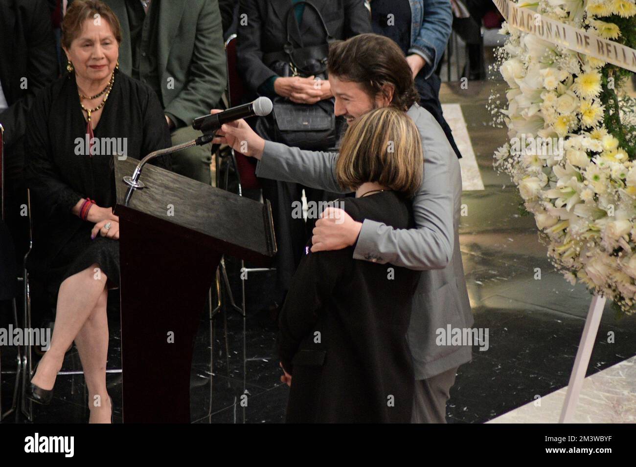 December 16, 2022, Mexico City, Mexico: Diego Luna accompanied by his ...