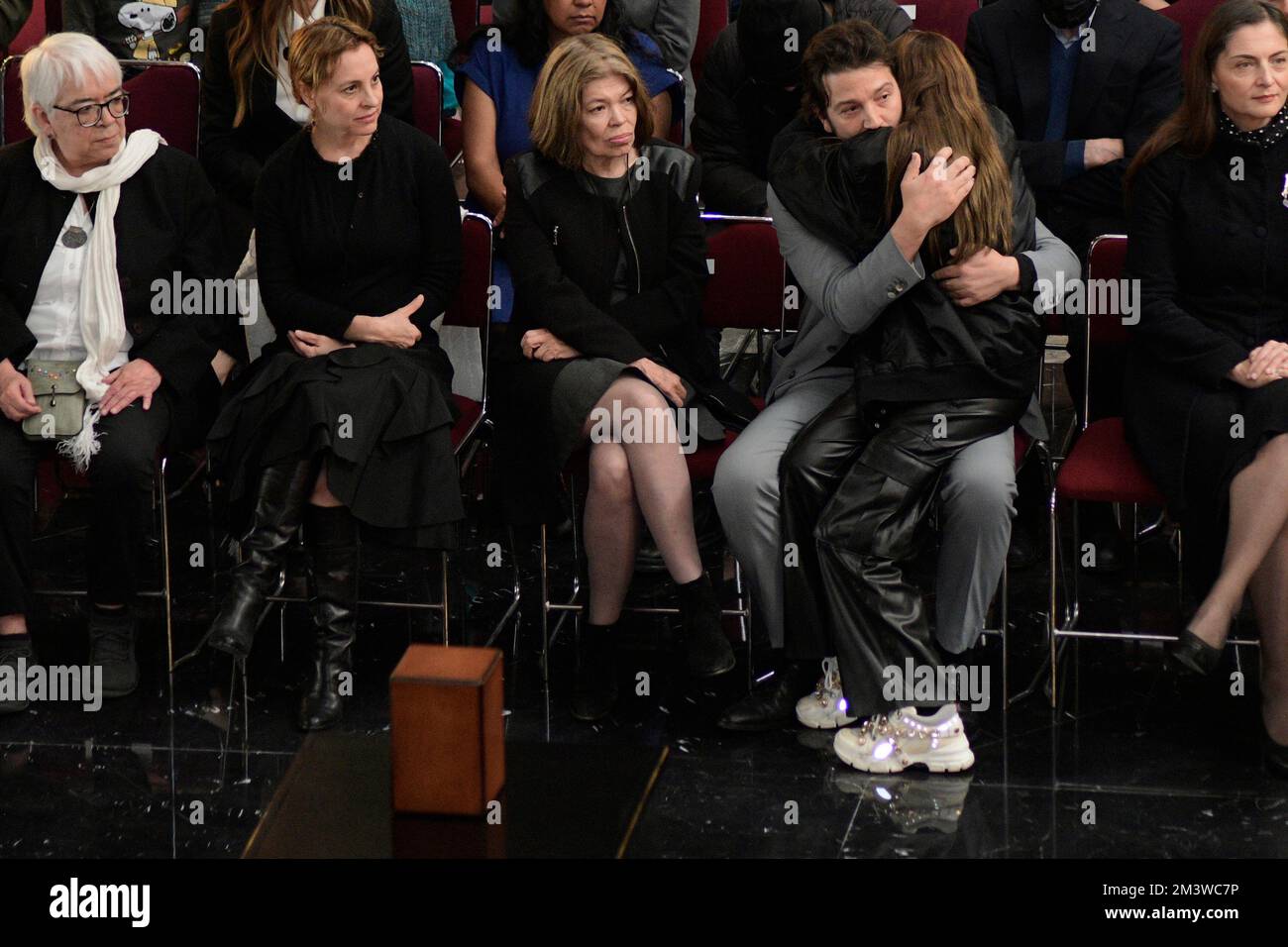 Mexico City, Mexico. 16th Dec, 2022. Diego Luna .accompanied by his ...