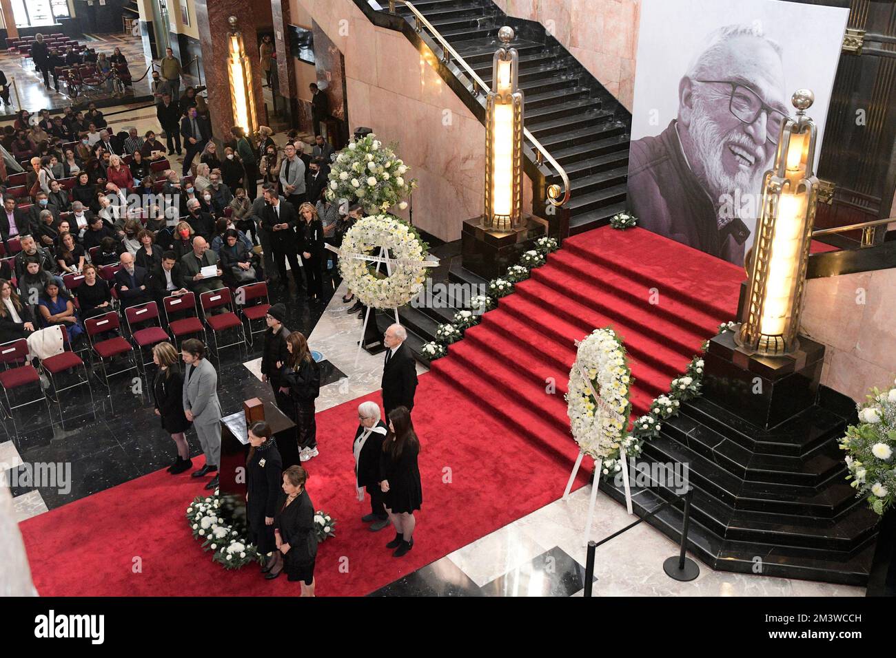 Mexico City, Mexico. 16th Dec, 2022. Diego Luna .accompanied by his ...