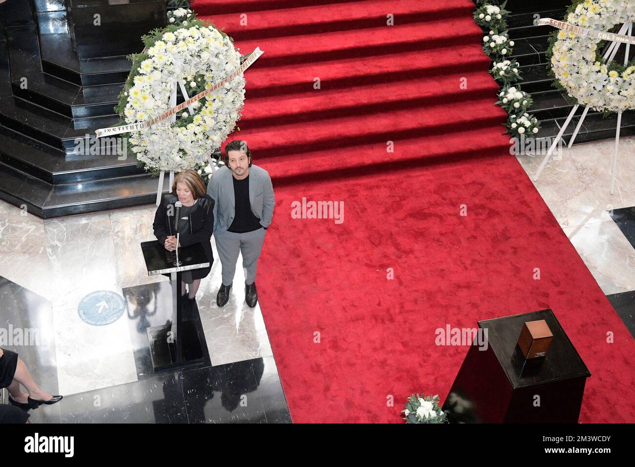 Mexico City, Mexico. 16th Dec, 2022. Diego Luna .accompanied by his ...