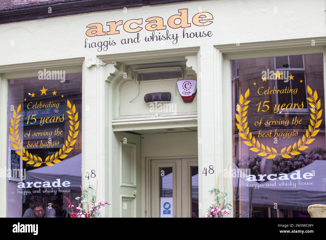 Edinburgh city centre,Arcade Haggis and Whisky house pub in Edinburgh ...