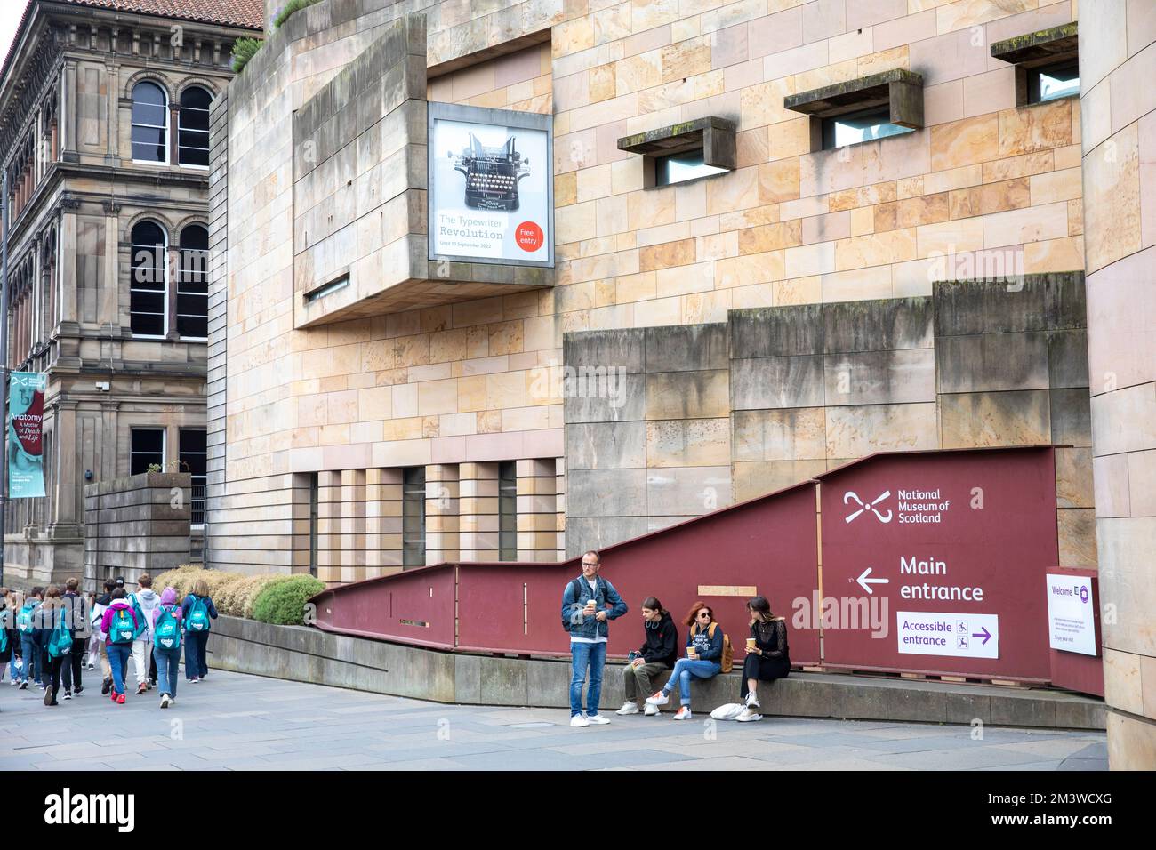 At the national museum of scotland in edinburgh hi-res stock ...