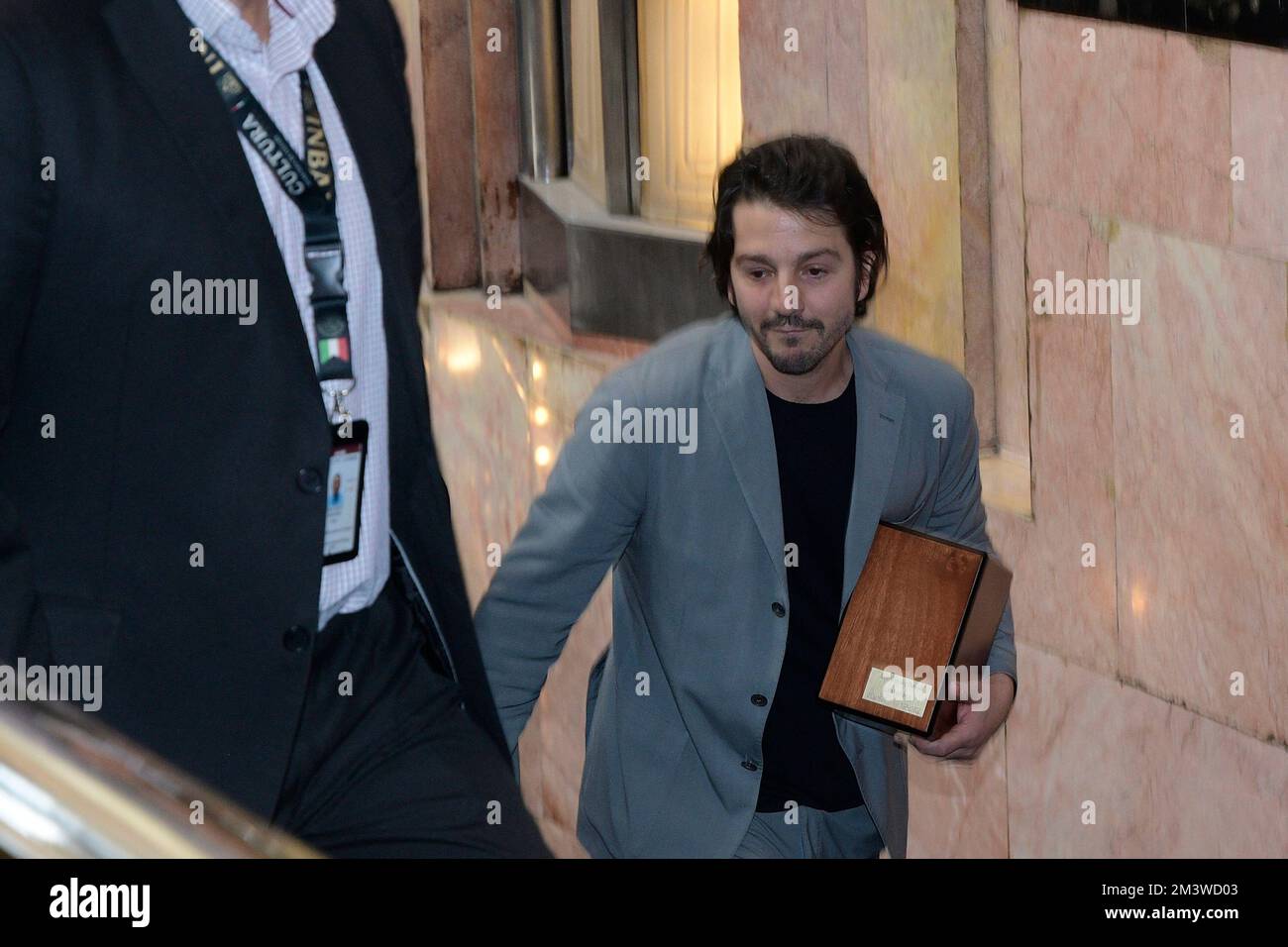 Mexico City, Mexico. 16th Dec, 2022. Diego Luna .accompanied by his ...