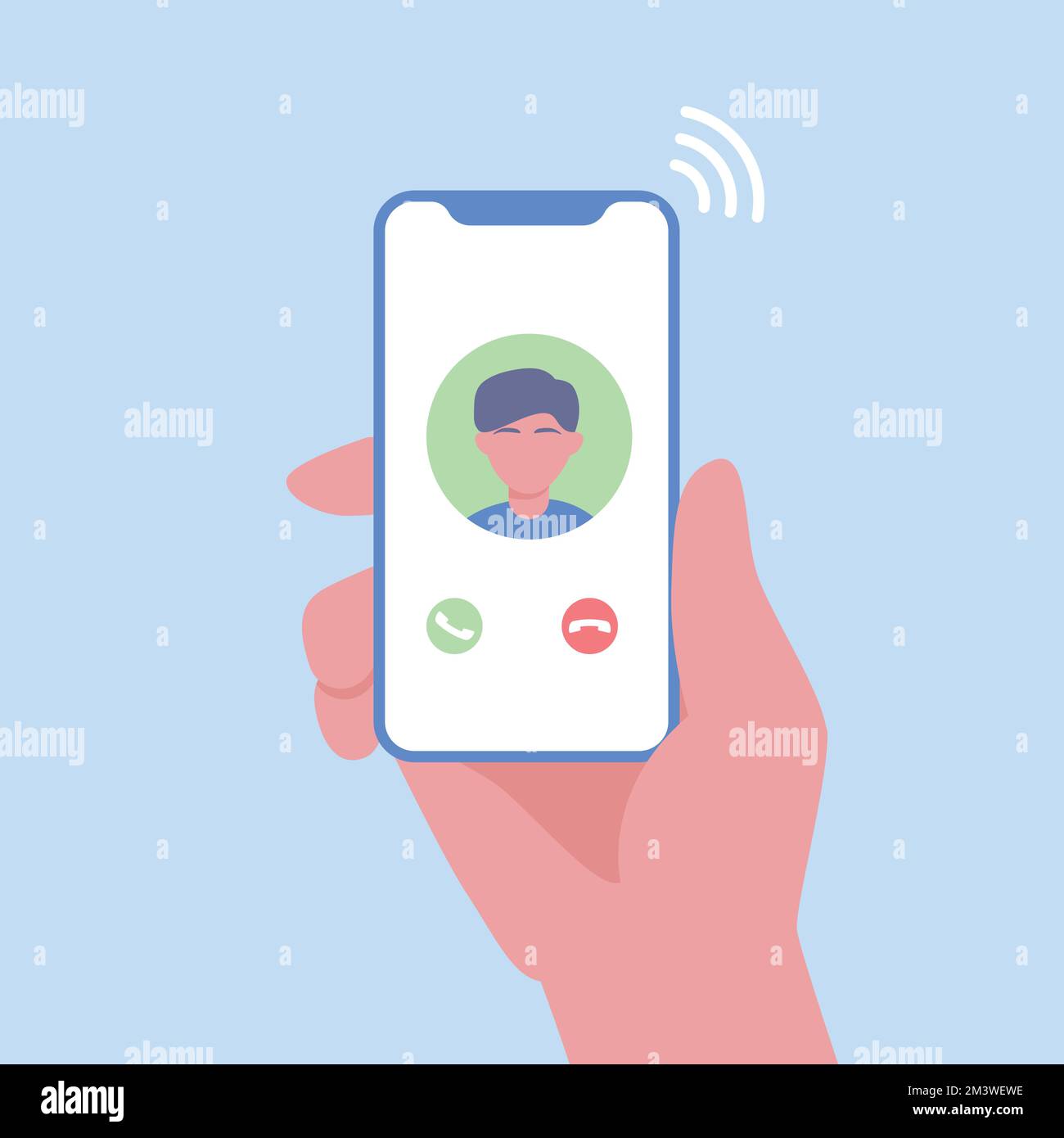 Receiving photo Stock Vector Images - Alamy