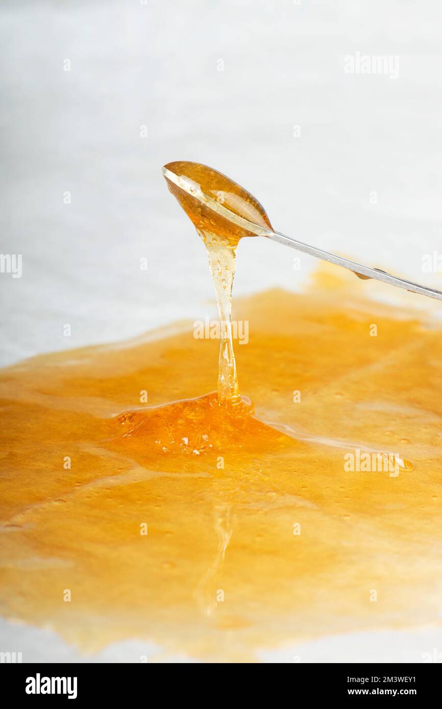 fragrant golden terp sauce for smoking cannabis, wax weed with thc ...