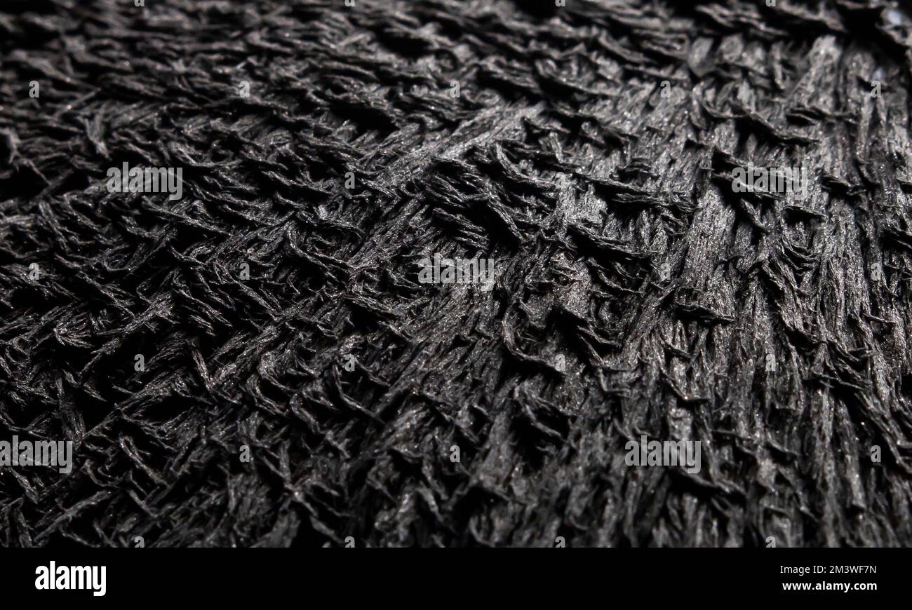 The macro texture of the black iron dust Stock Photo - Alamy