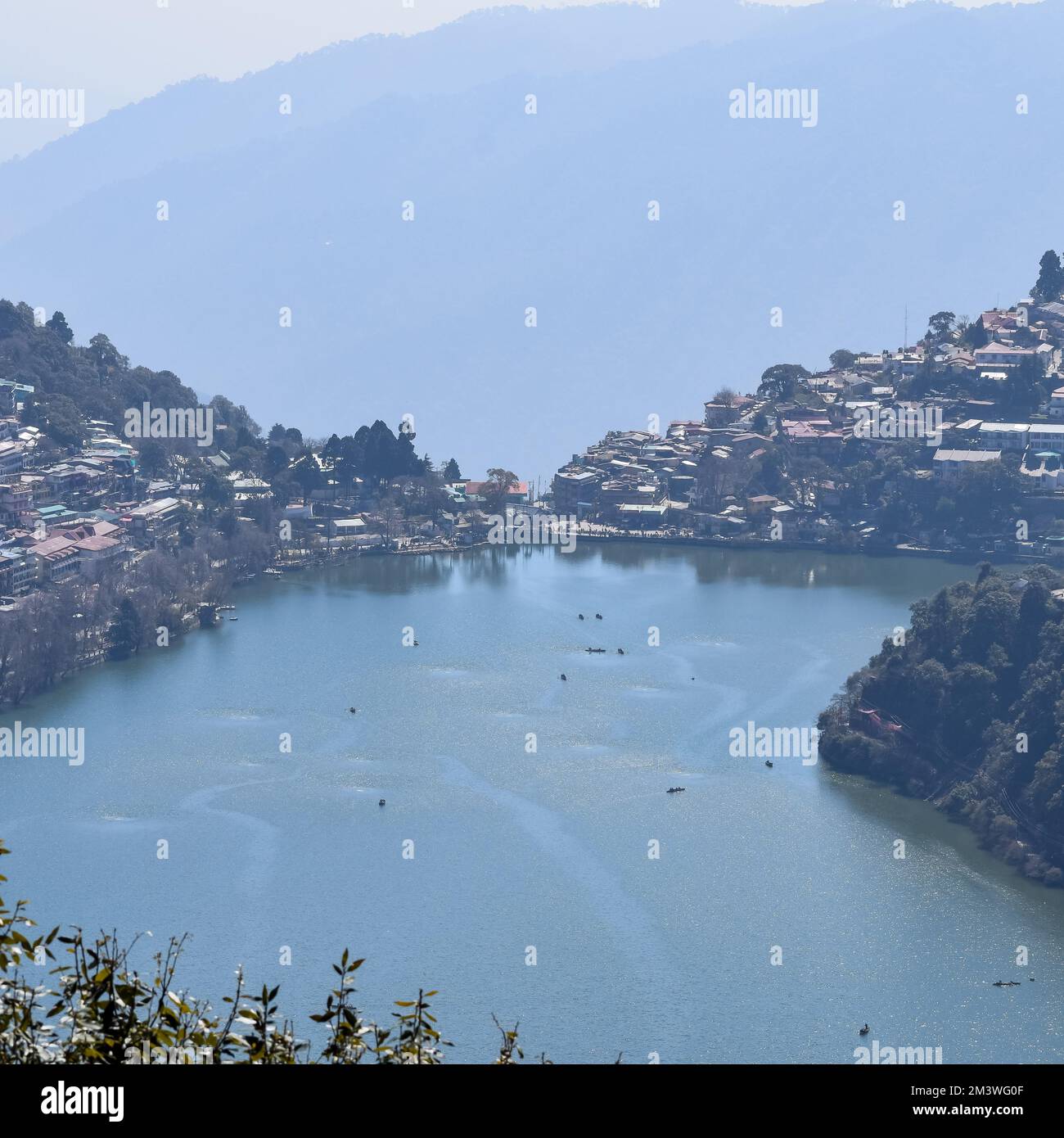 Nainital lake boat hi-res stock photography and images - Alamy