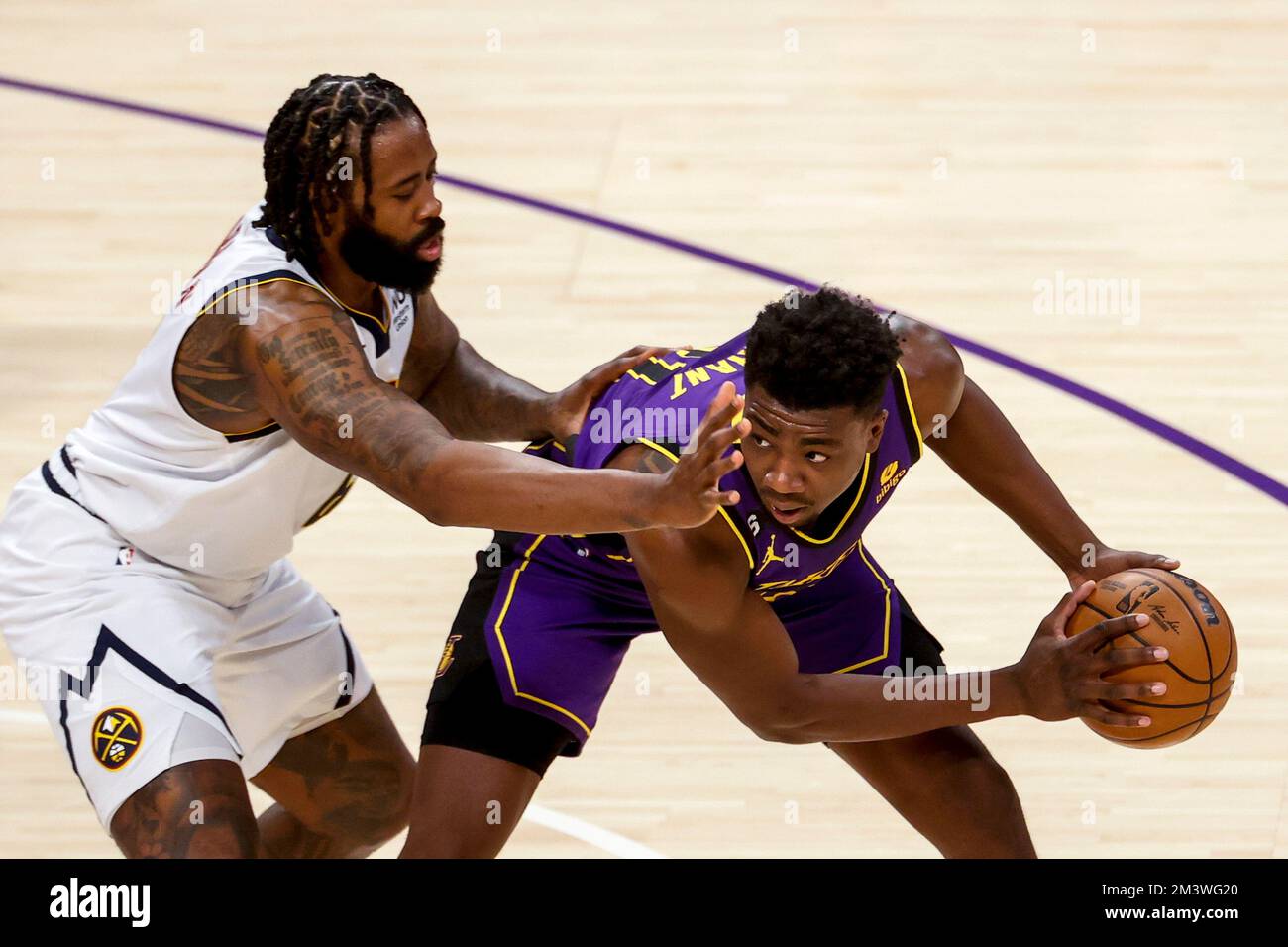 Los Angeles, California, USA. 16th Dec, 2022. Los Angeles Lakers center ...