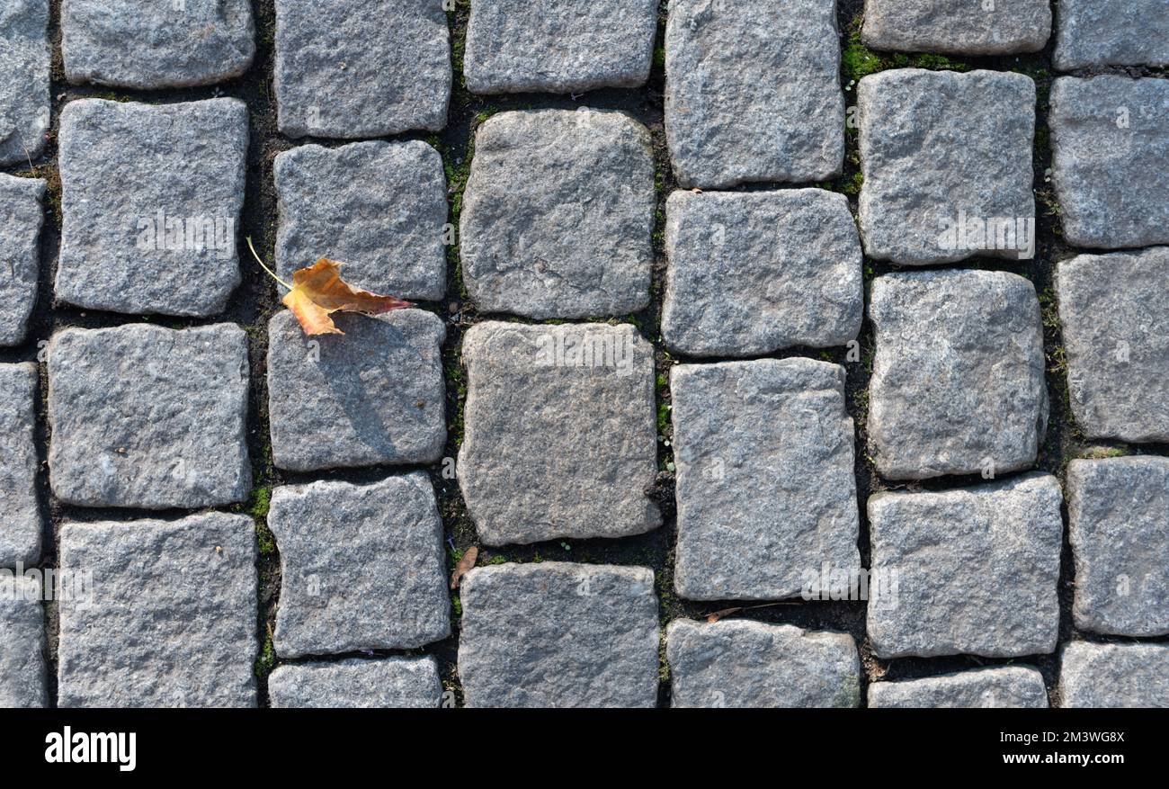Grey stone footpath hi-res stock photography and images - Alamy
