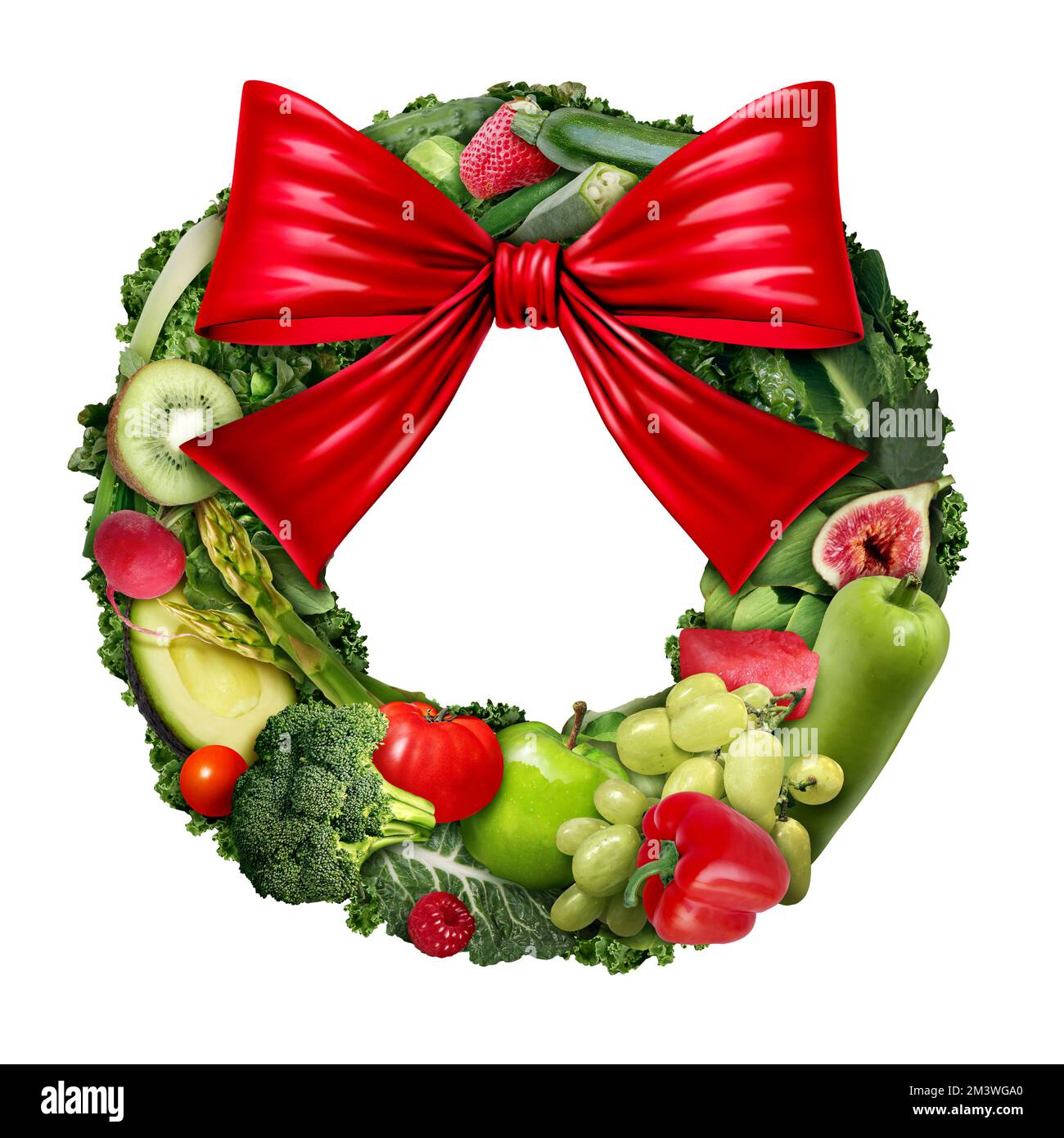 Healthy holiday food symbol and health benefits of eating fruit and ...