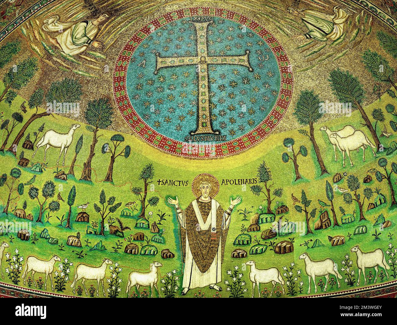 Transfiguration Of Christ With Saint Apollinaris MOUNT OF