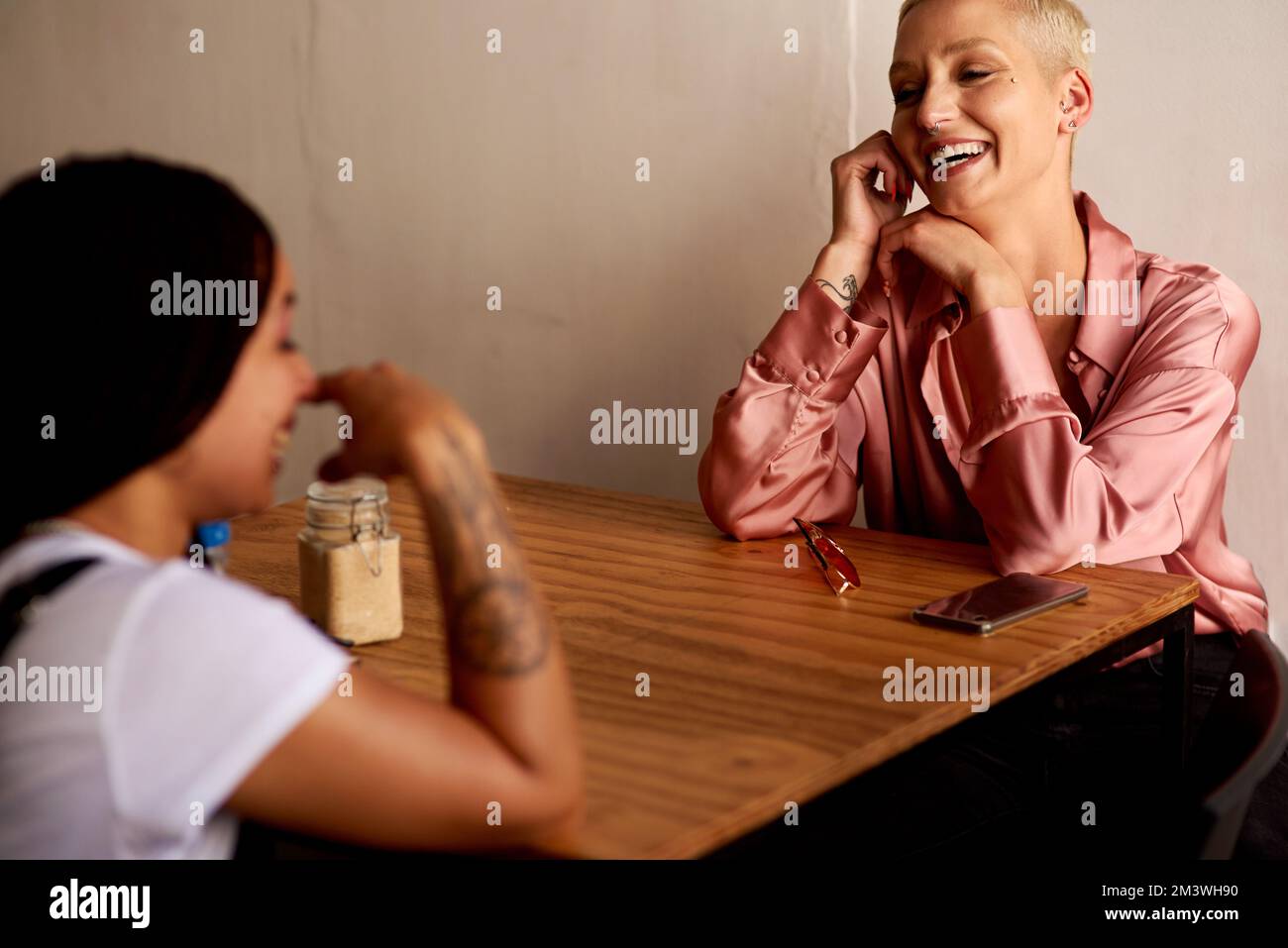 Theres never a dull moment when were together. two attractive young ...