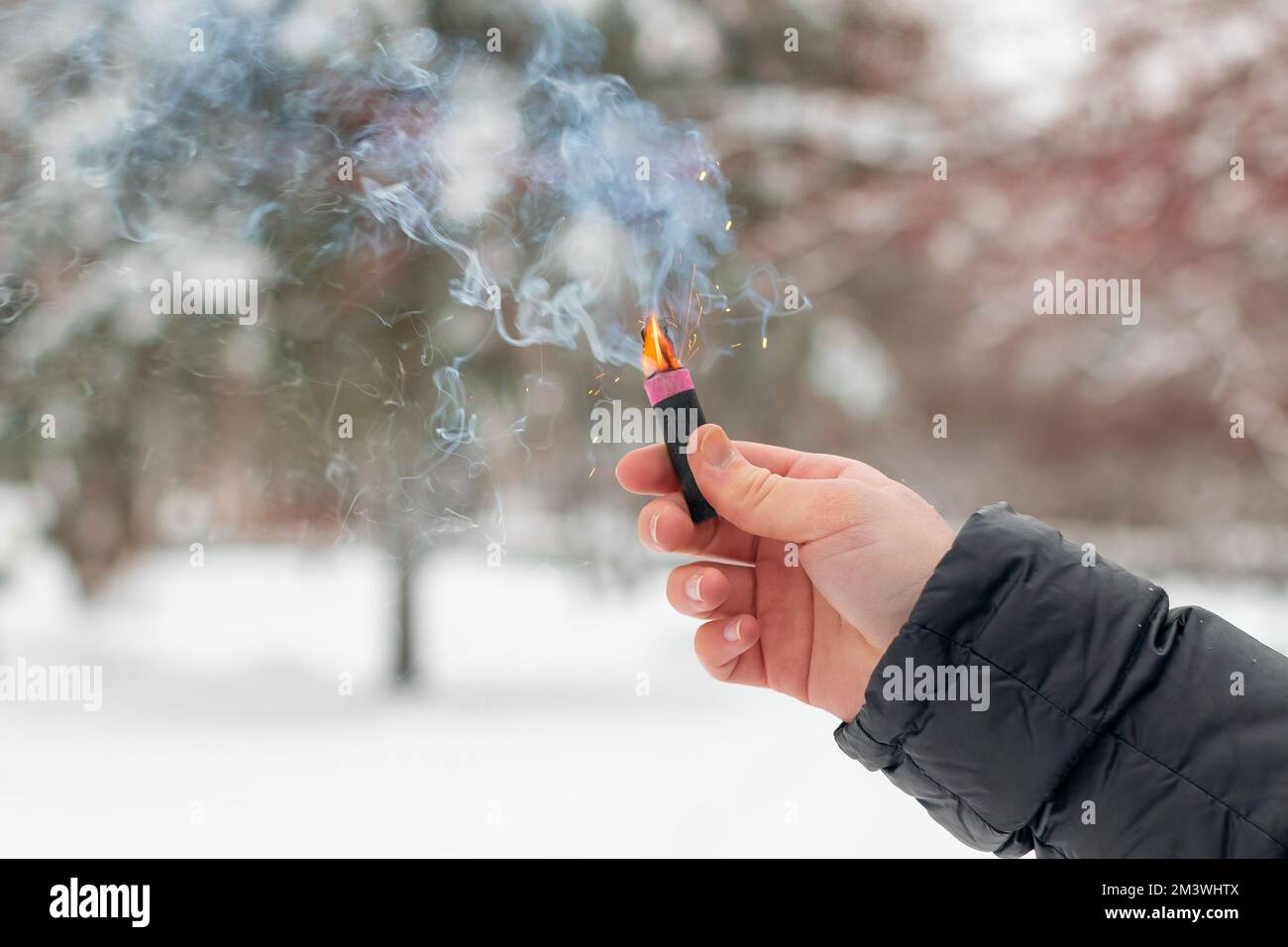 Throw a firecracker hi-res stock photography and images - Alamy