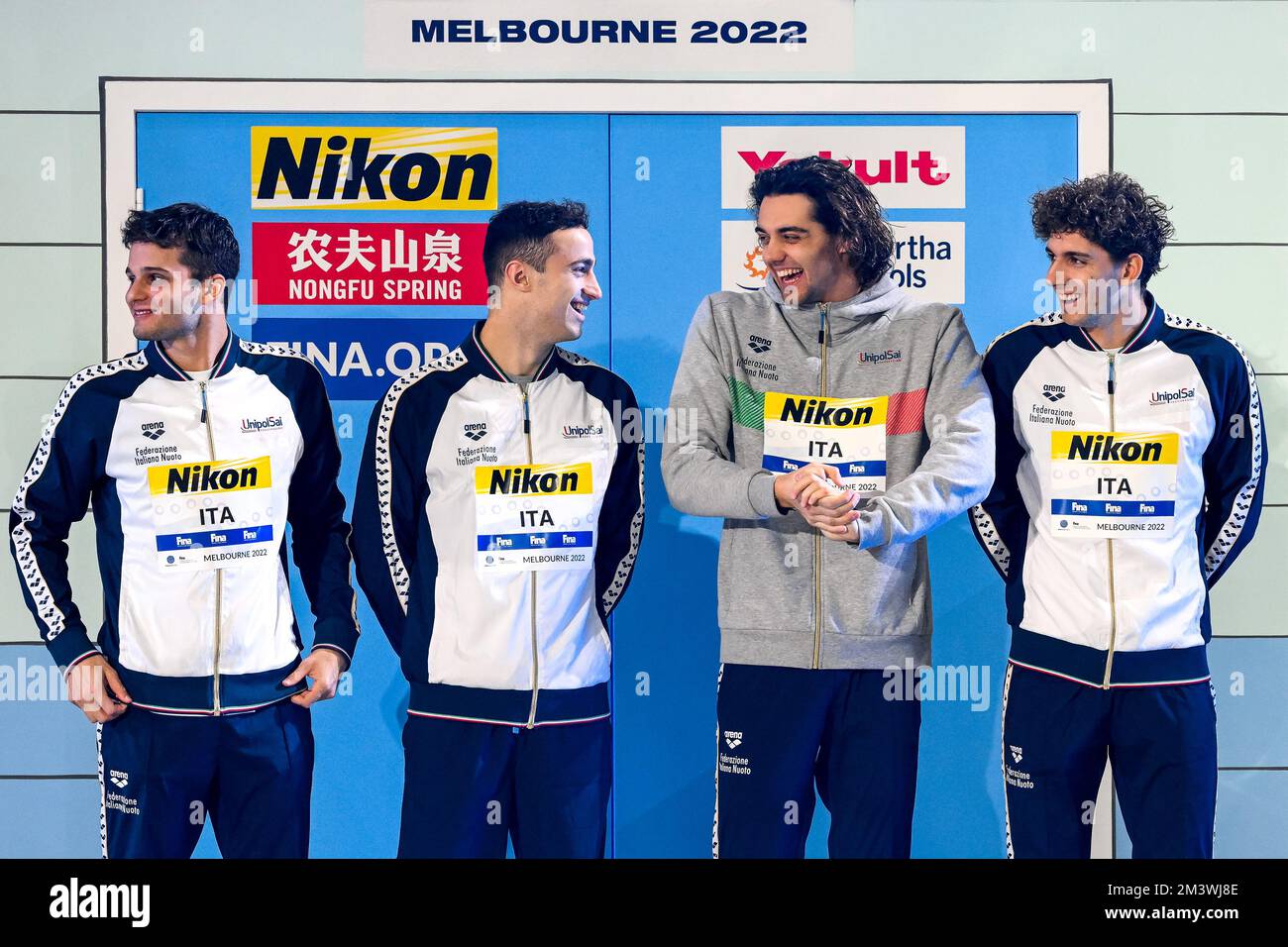 Matteo Ciampi, Thomas Ceccon, Alberto Razzetti, Paolo Conte Bonin of ...