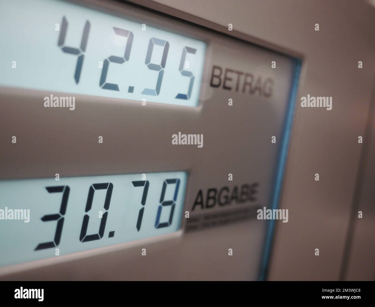 display fuel dispenser Stock Photo - Alamy