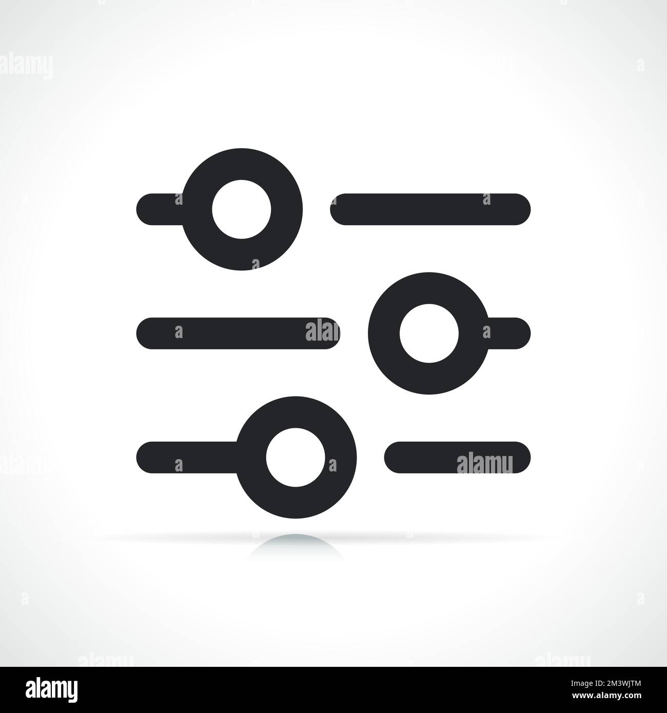 Sliders vector vectors hi-res stock photography and images - Alamy