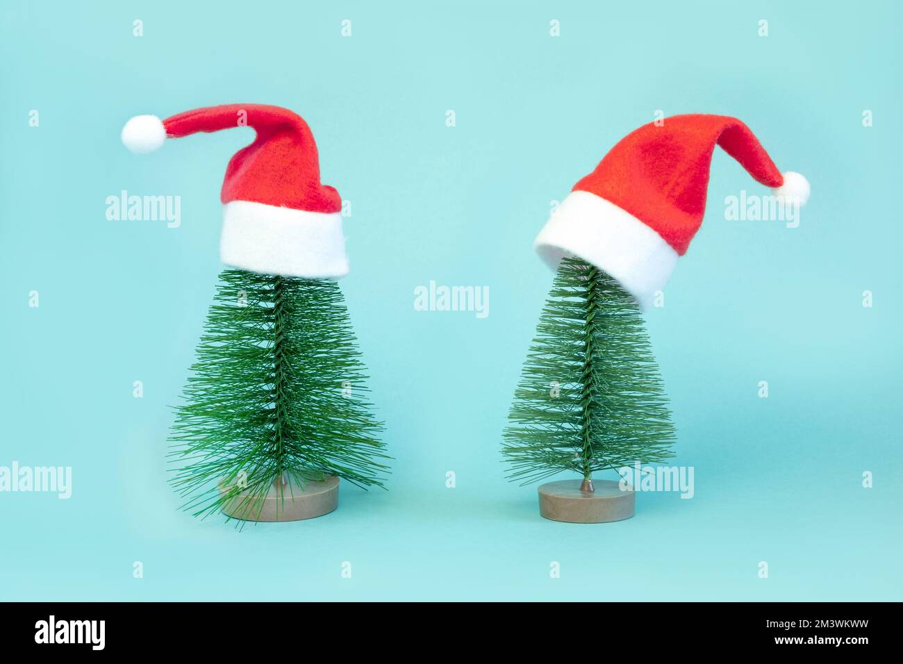 Mini santa hats hi-res stock photography and images - Alamy