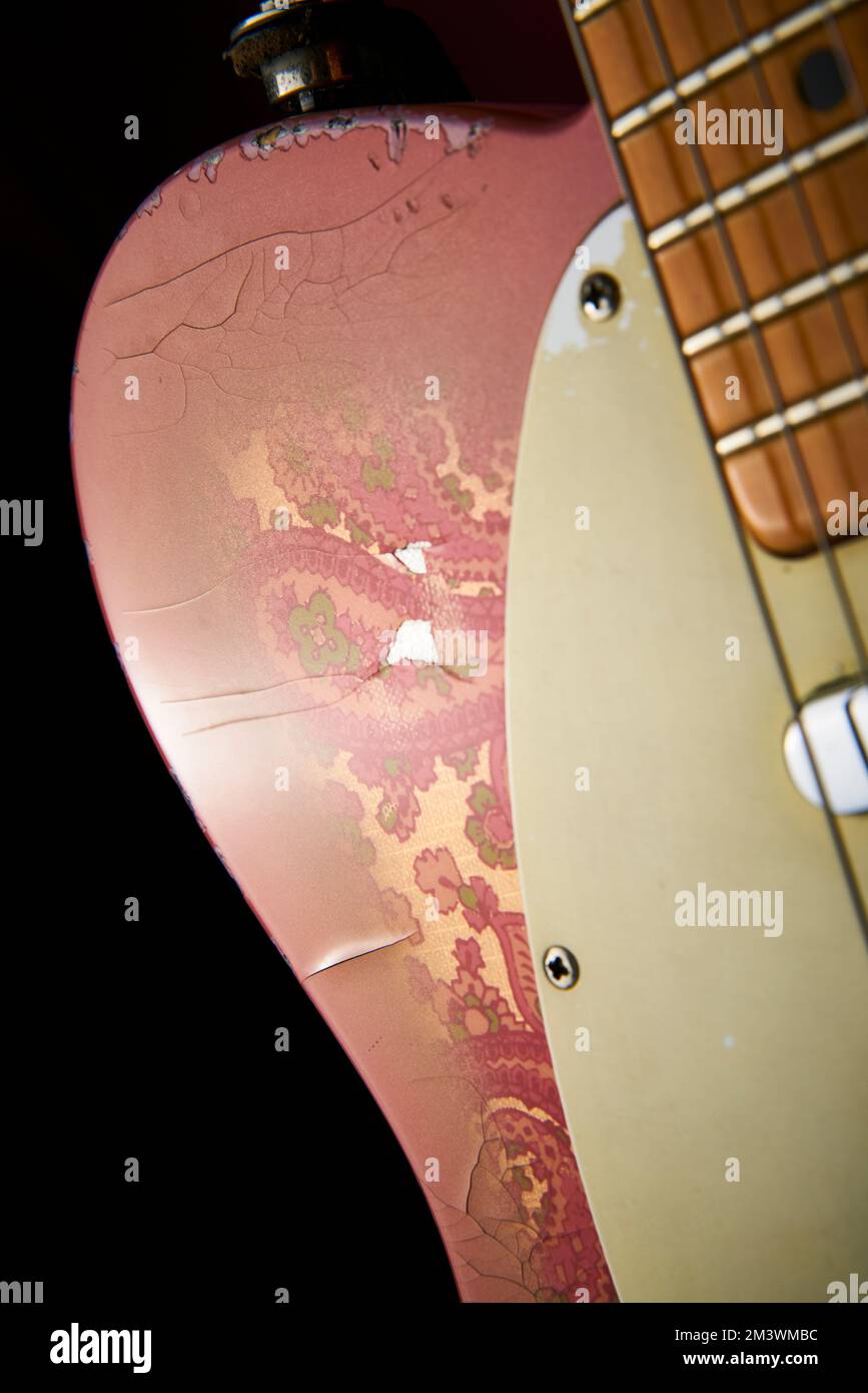 A 1998 Fender Paisley Telecaster owned by Gem Archer, former Oasis ... A 1998 Fender Paisley Telecaster owned by Gem Archer, former Oasis ...