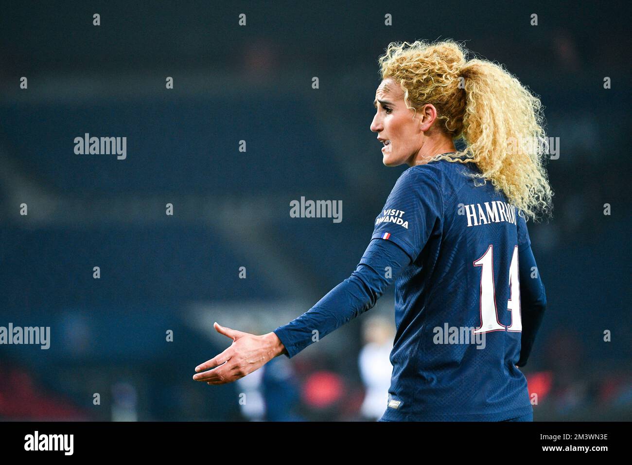 Kheira Hamraoui of PSG during the UEFA Women's Champions League ...