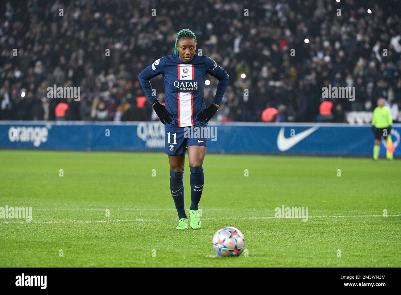 Kadidiatou Diani of PSG during the UEFA Women's Champions League ...