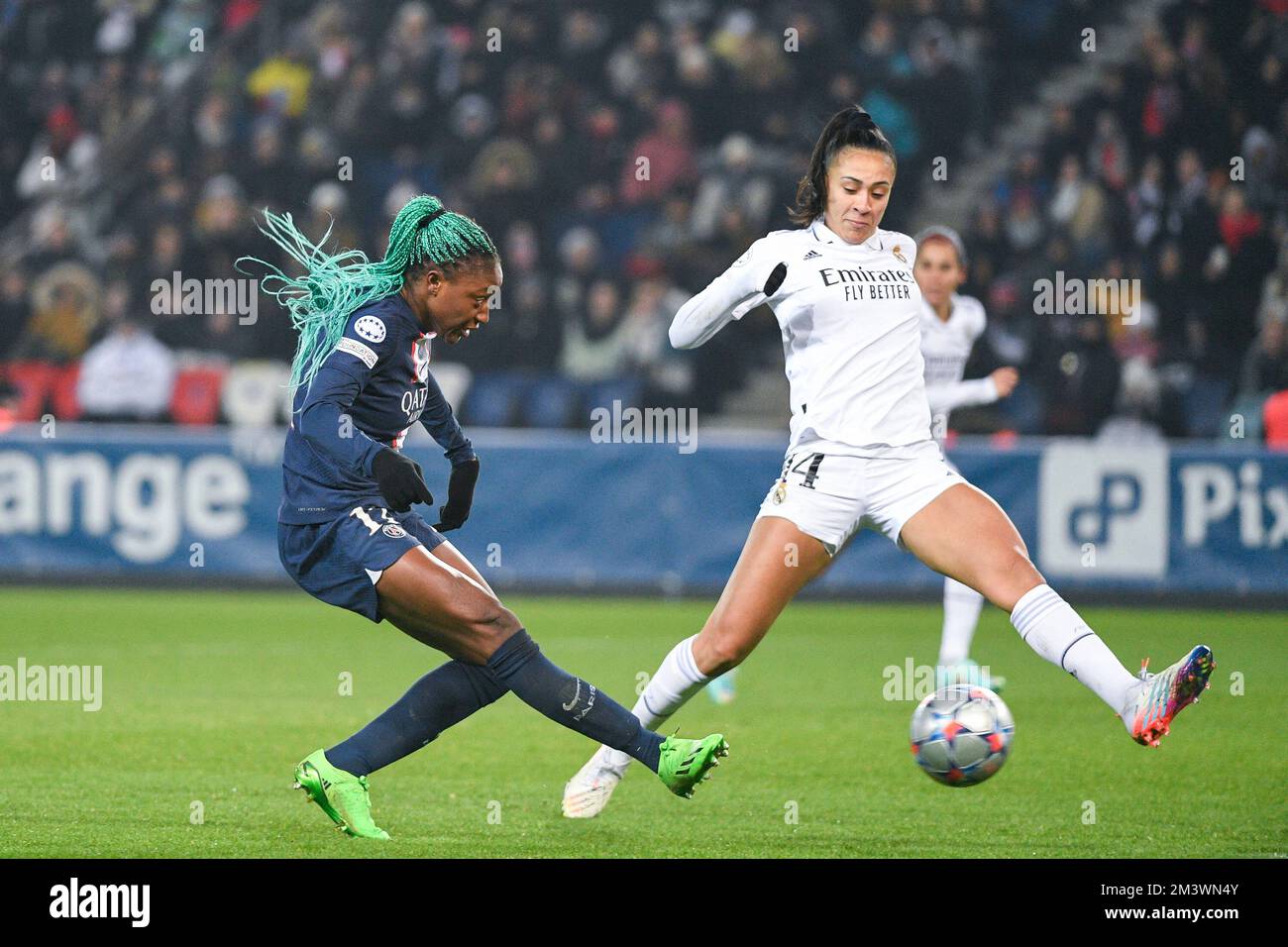 Kadidiatou Diani of PSG during the UEFA Women's Champions League ...