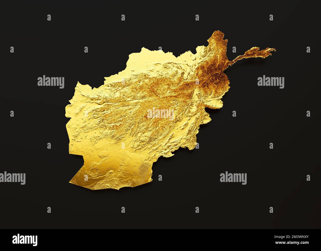 Heightmap Afghanistan