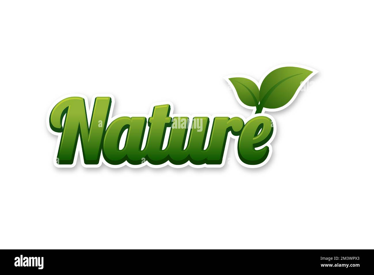 Food 3d text effect hi-res stock photography and images - Alamy