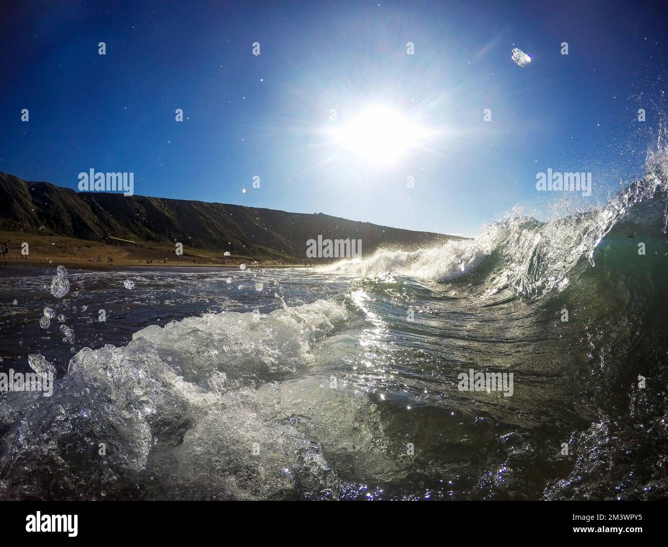 Close-up view of ocean waves Stock Photo - Alamy
