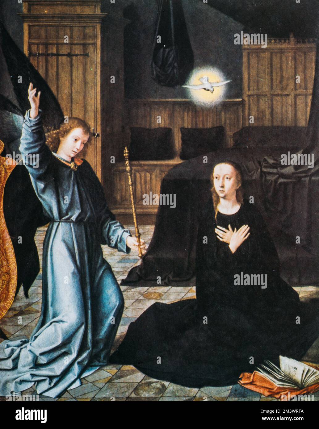 Gerard David. The Annunciation, 1523. Was An Early Netherlandish Painter And Manuscript ...
