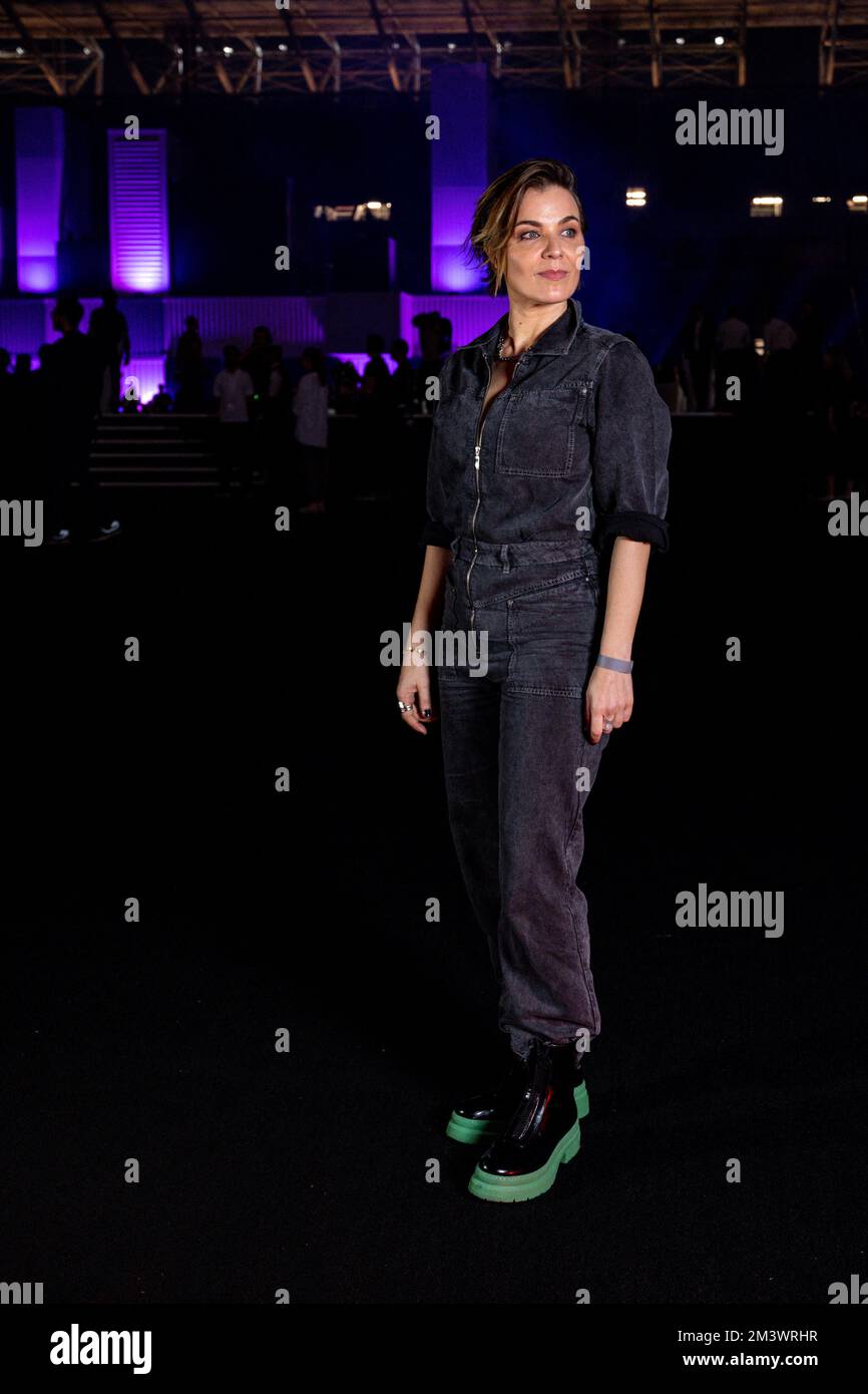 Italian singer Gala performs at Qatar Fashion United event, where ...