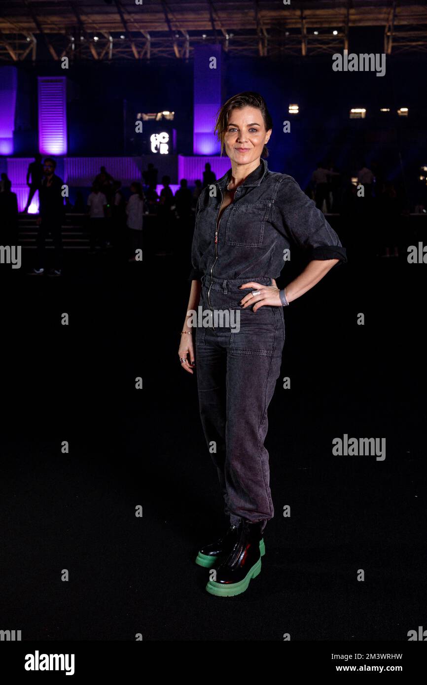 Italian singer Gala performs at Qatar Fashion United event, where ...