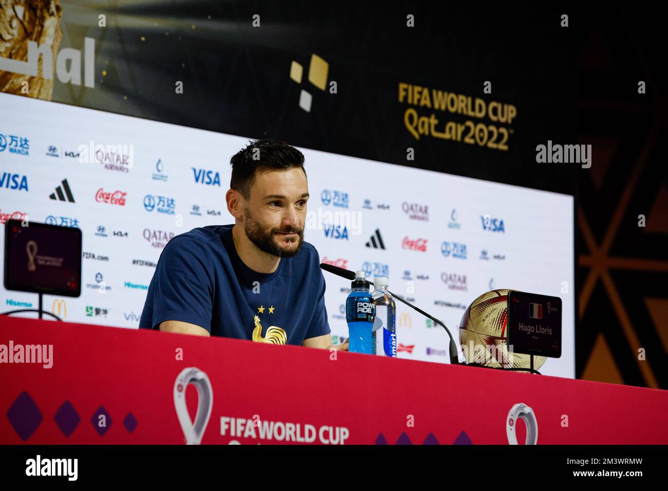 Doha, Catar. 17th Dec, 2022. Goalkeeper Hugo Lloris of France during a ...