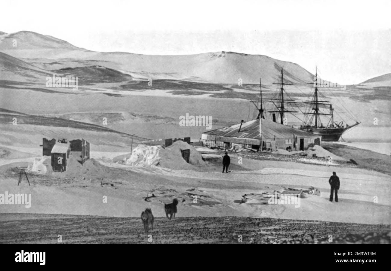 Discovery Expedition Camp Stock Photo - Alamy