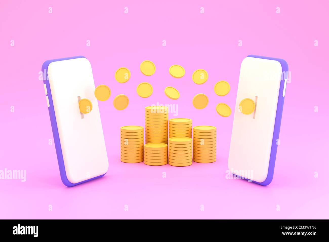 Banking service money transferring online hi-res stock photography and ...