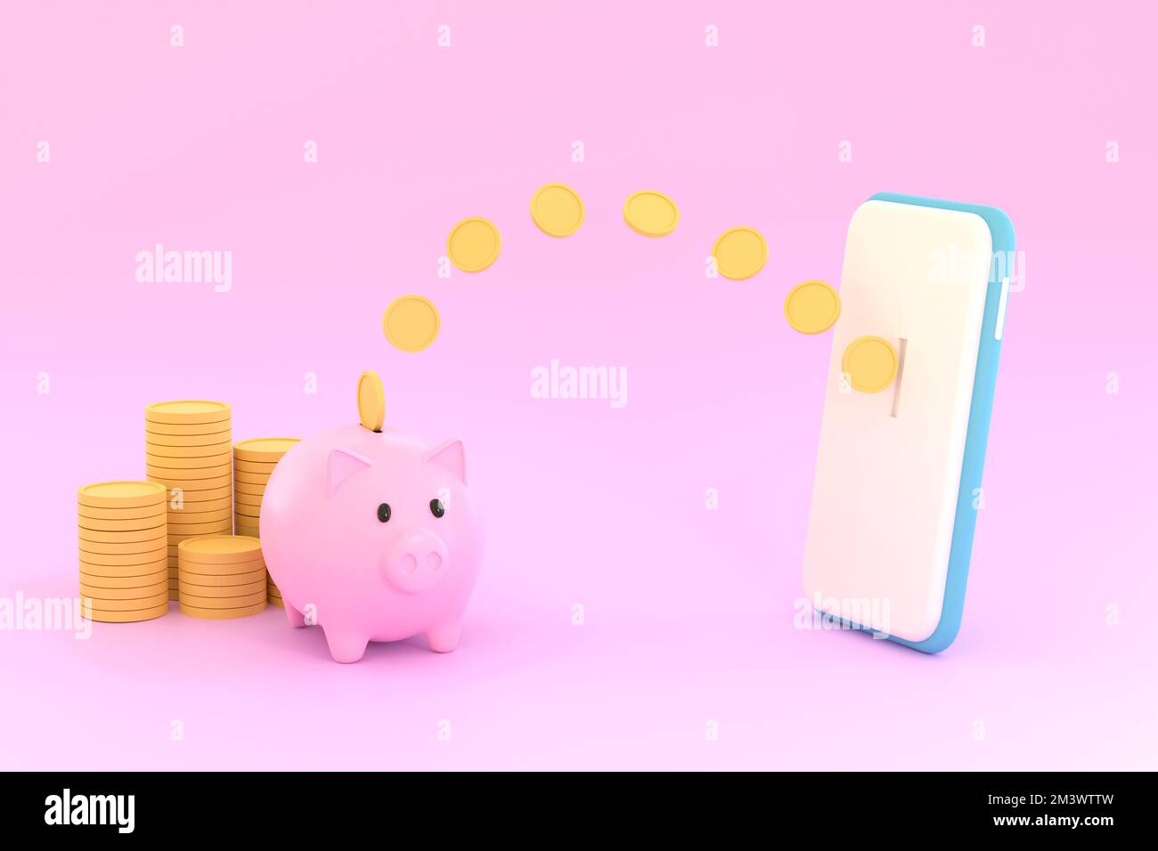 Money piggy wallet icon hi-res stock photography and images - Alamy