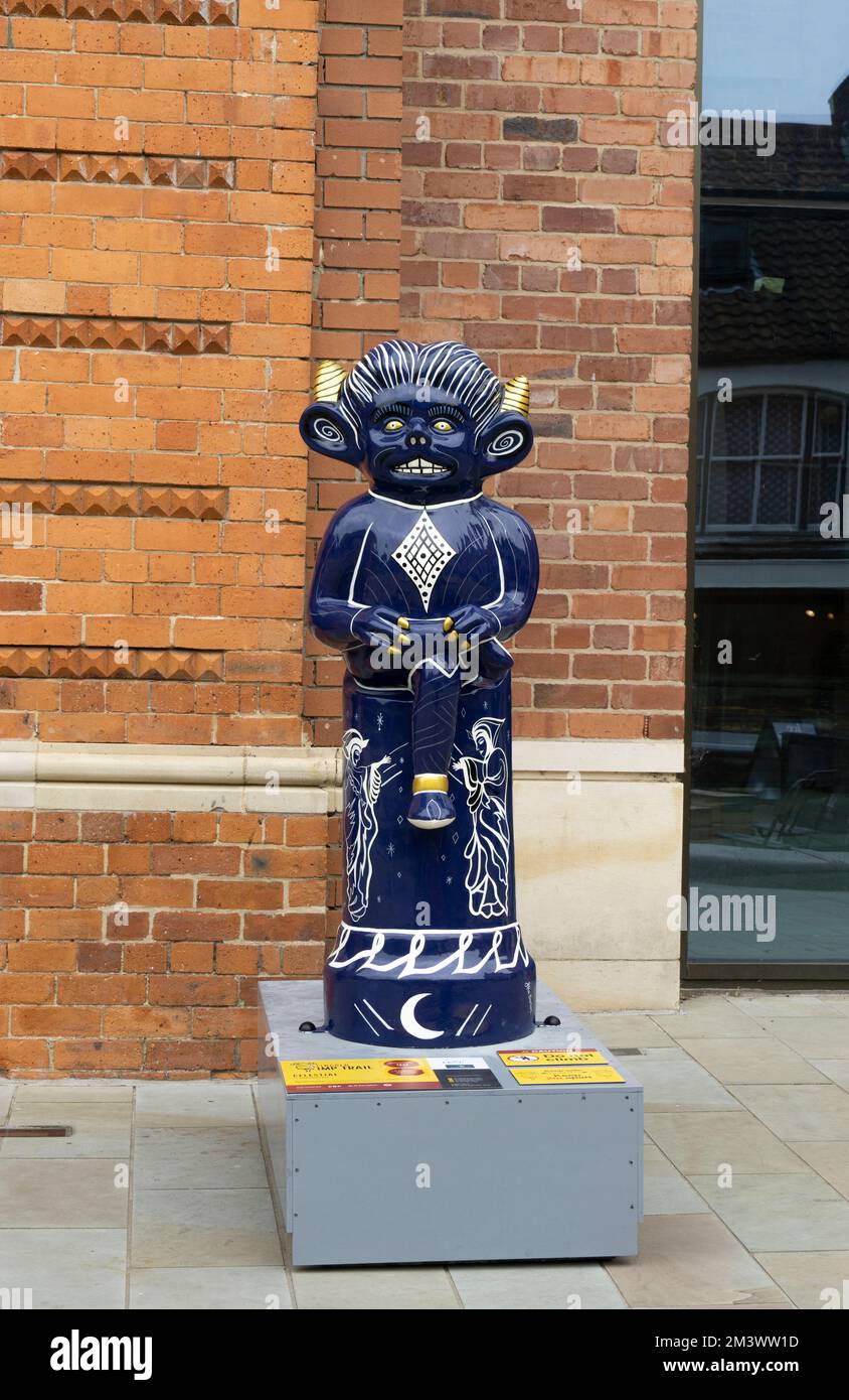 Celestial Lincoln Imp on the Lincoln imp trail 2021 Stock Photo - Alamy