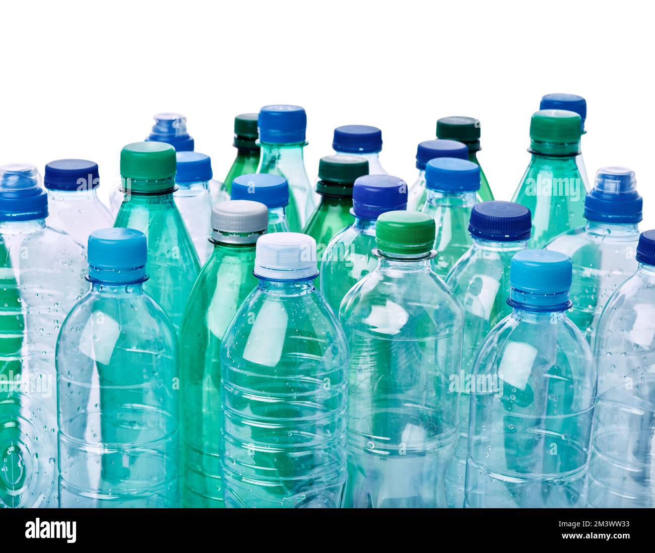 plastic bottle empty transparent recycling container water environment ...