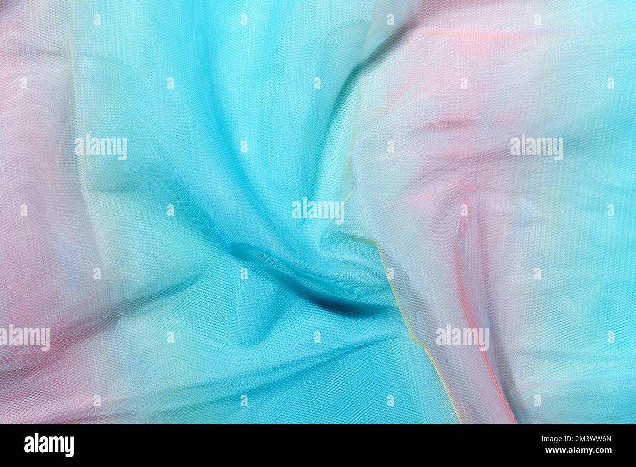 Multi colored fabric texture trend. Concept of fashion, sales, trends ...